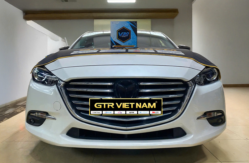 MAZDA 3 NÂNG CẤP ĐÈN BI LED X-LIGHT V30 ULTRA TẠI HUY GIANG AUTO - HÀ NỘI